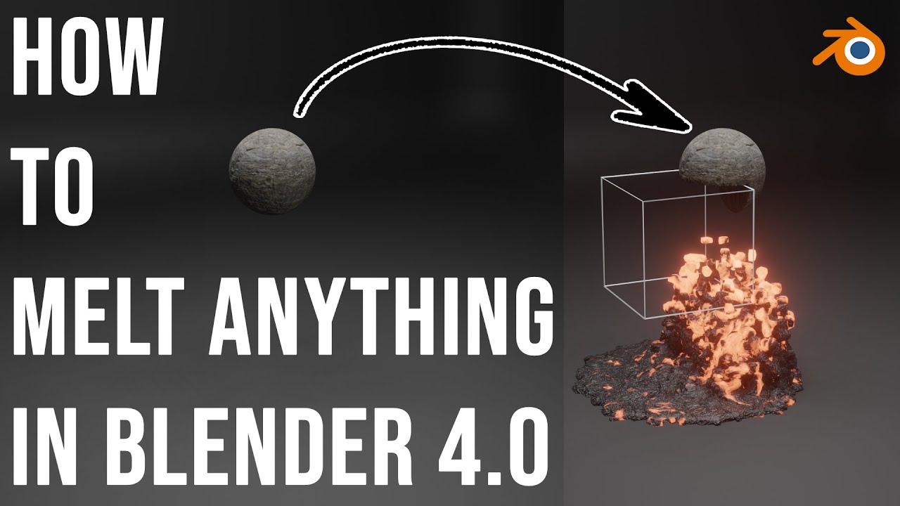 How to Melt Anything In Blender - GeoMelter Demo - YouTube