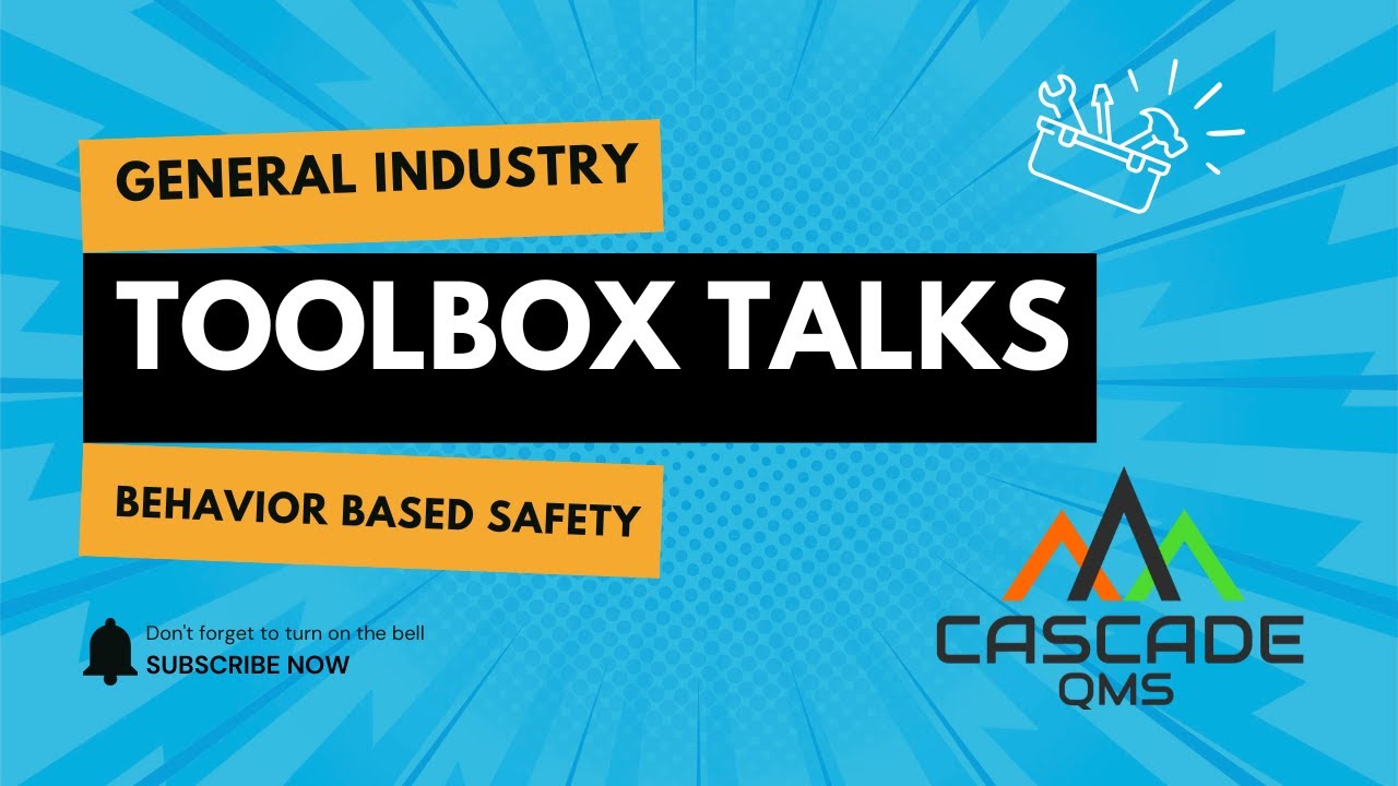 Behavior Based Safety (BBS) - Toolbox Talk - YouTube