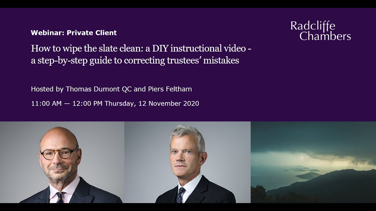 How to wipe the slate clean: a DIY instructional video - YouTube