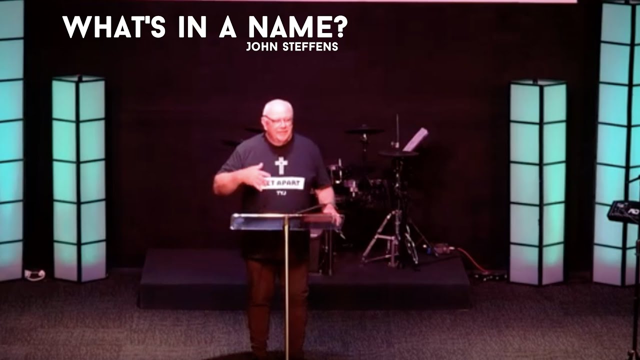 John Steffens - What's in a Name? - YouTube