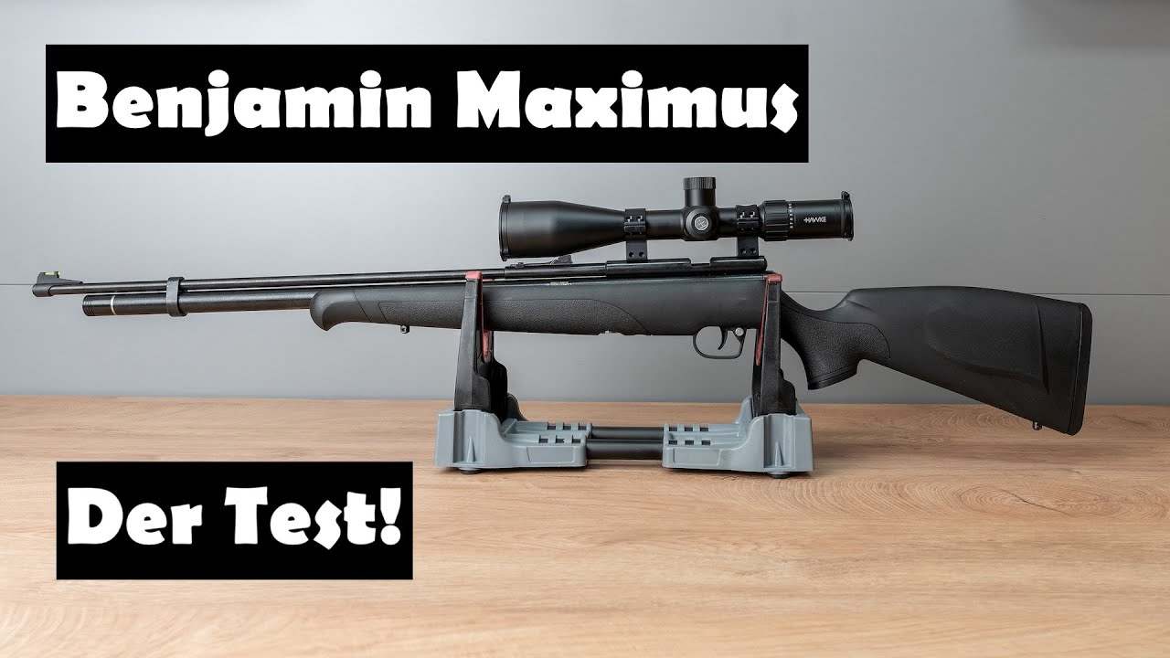 Benjamin Maximus Luftgewehr - mein Test und Review - YouTube