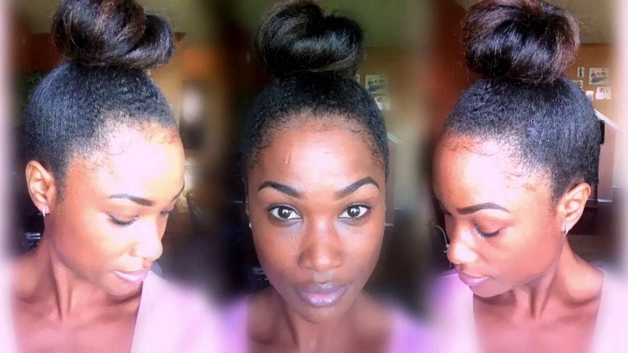 Top Knot Bun - YouTube