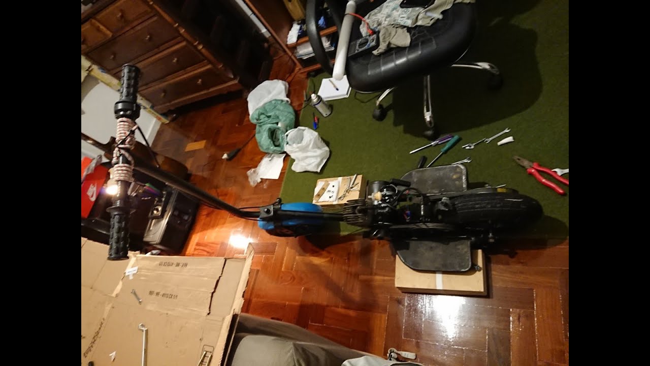 DIY Goped Engine Swap - YouTube