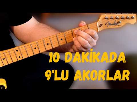 9'lu Akorların Mantığı Nedir? Dokuzlu Akorlar Gitar Dersi - Aykan Şanlı