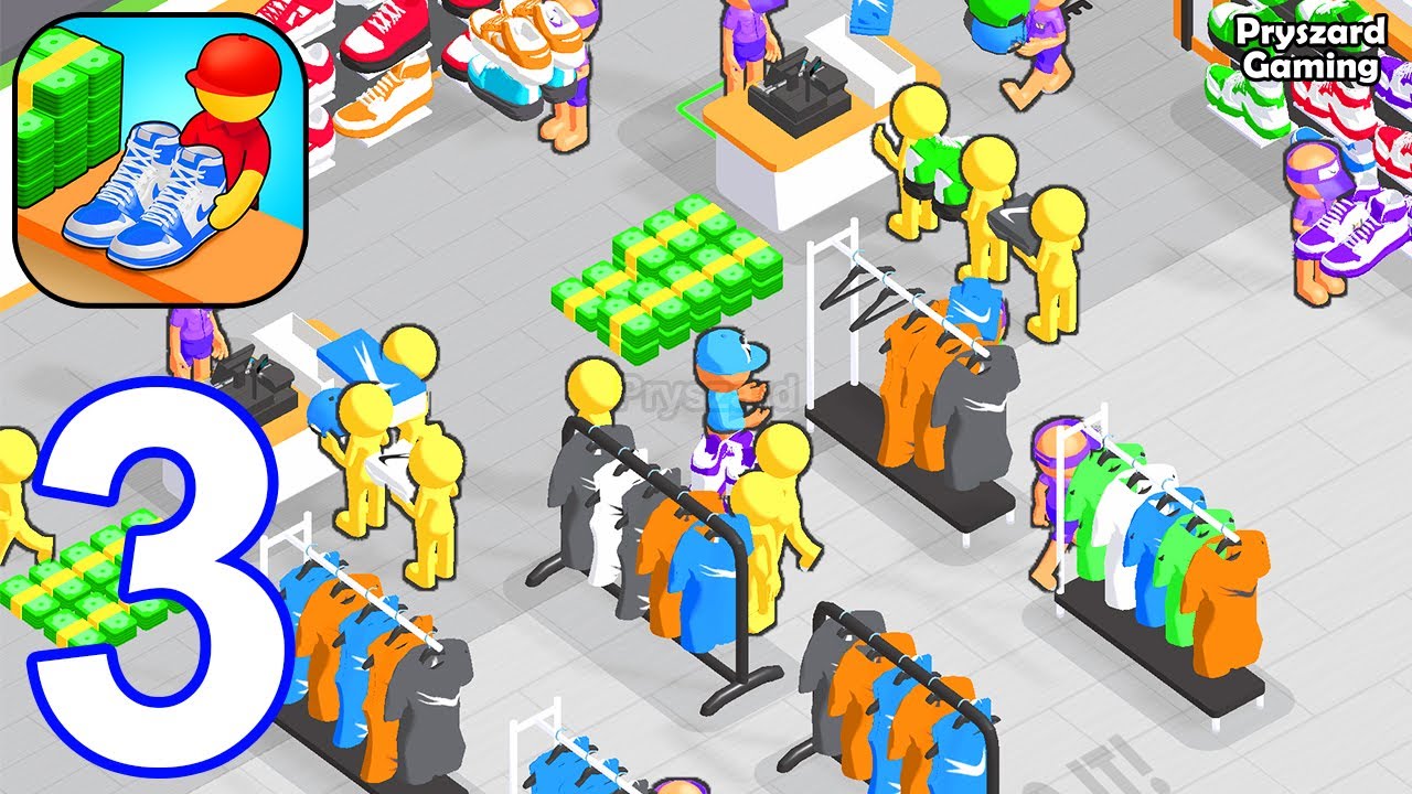 Outlets Rush - Gameplay Walkthrough Part 3 New Store Unlocked (iOS, Android) - YouTube