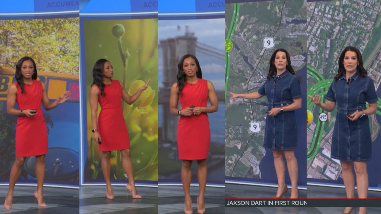 Brittany Bell and Heather O'Rourke for ABC7 News with the Weather ...