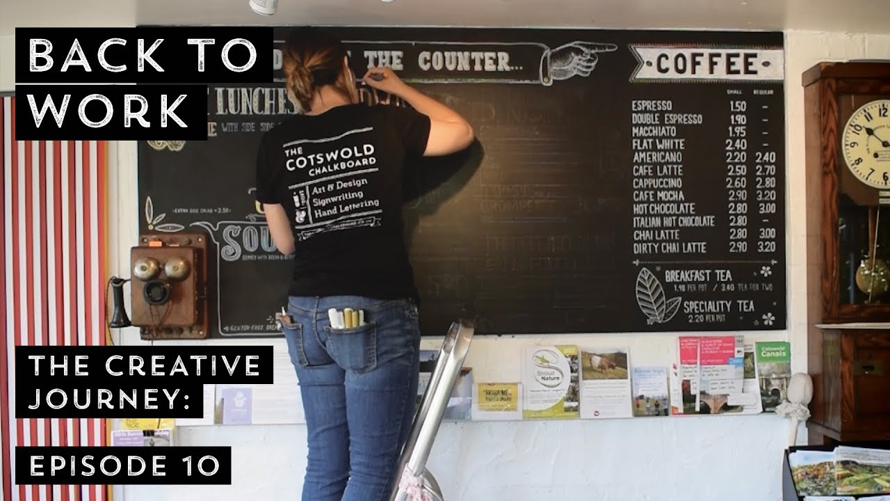 BACK TO WORK | The Creative Journey - Episode 10 - YouTube