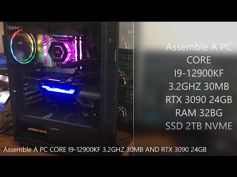 RTX 3090 Gaming pc build i9-12900KF | ASUS PRIME Z690-P WIFI D4 ...