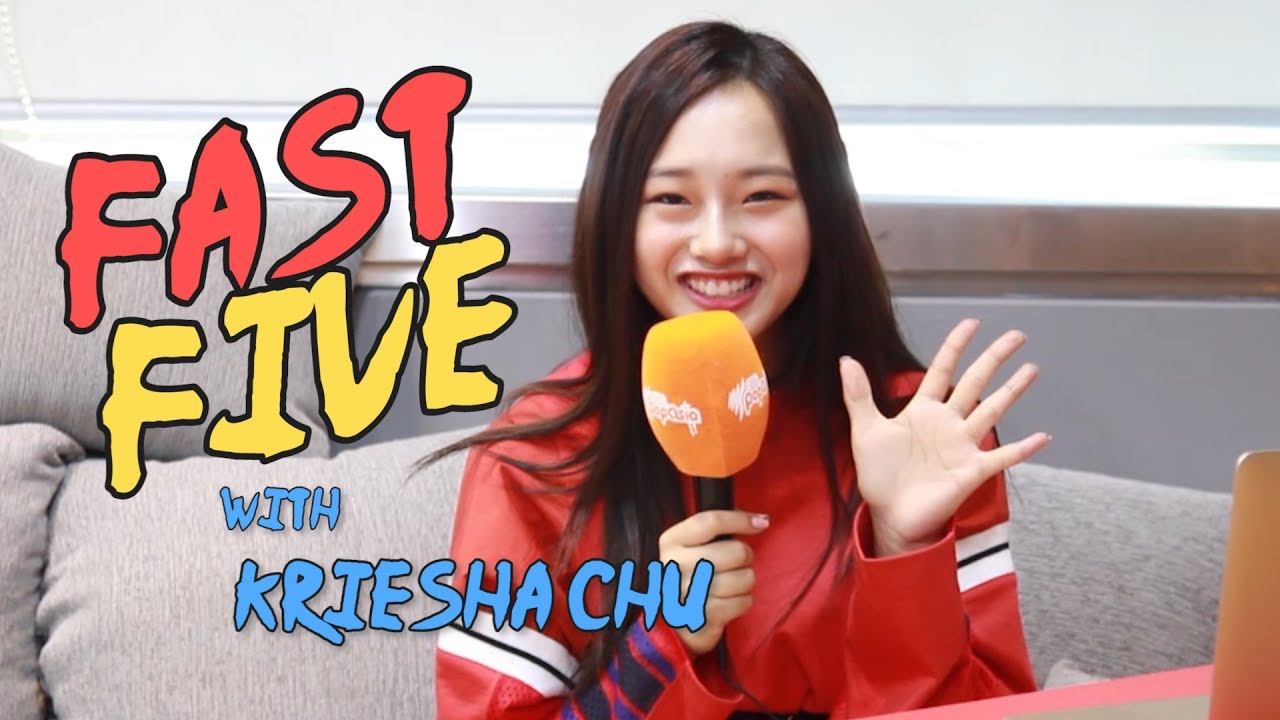 Fast Five with K-pop Superstar's Kriesha Chu - YouTube