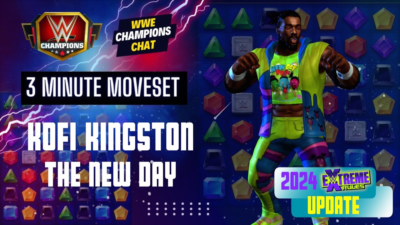2024 Update | Kofi Kingston "The New Day" | 3 Minute Movesets | WWE ...