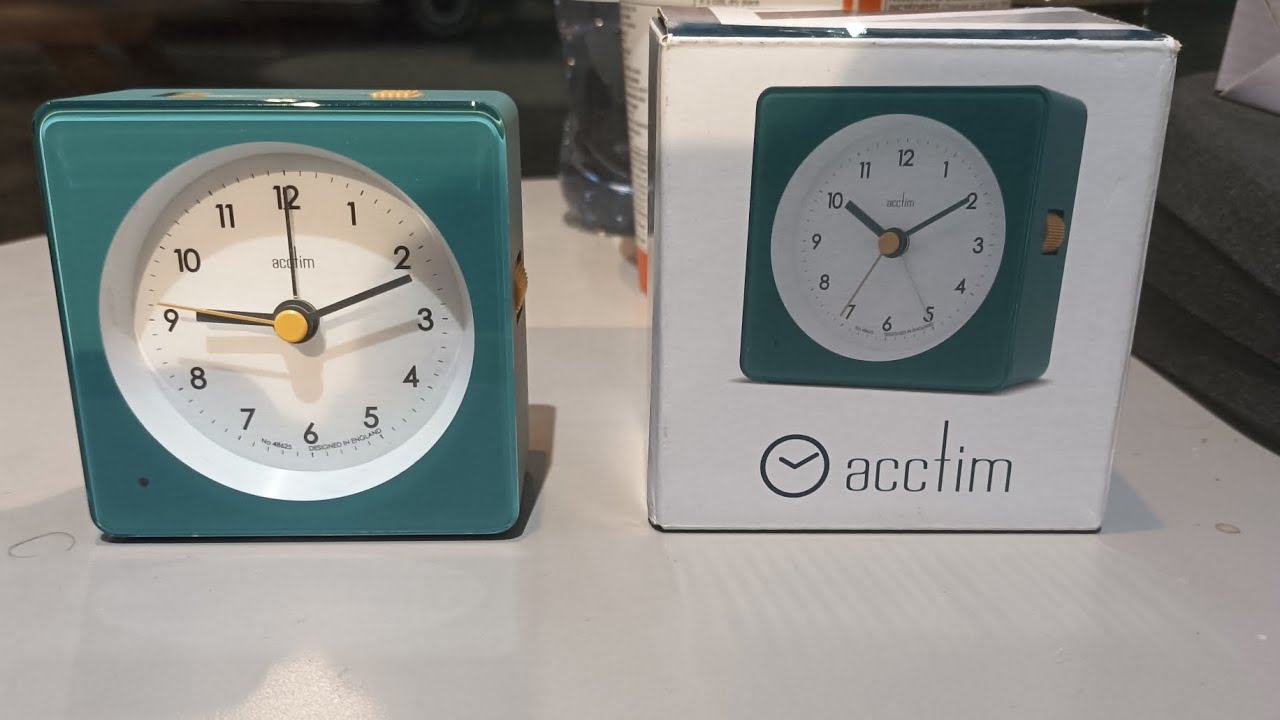 Acctim R.C Clock (Grey) Review - YouTube