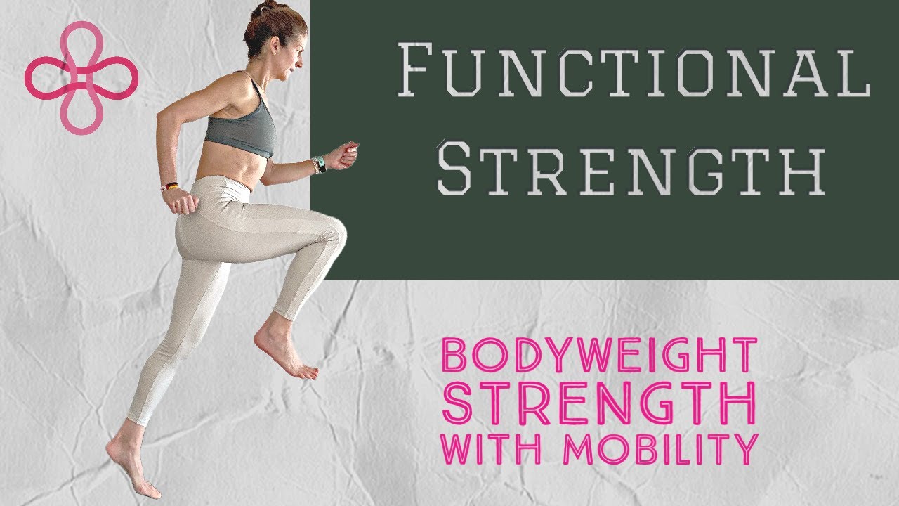 20 MIN FULL BODY FUNCTIONAL STRENGTH WORKOUT I Mobility & FLEXIBILITY - YouTube