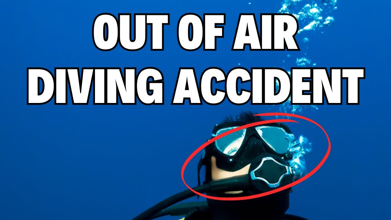Scuba Diving Accident: Out of Air Emergency Swimming Ascent Caught on ...