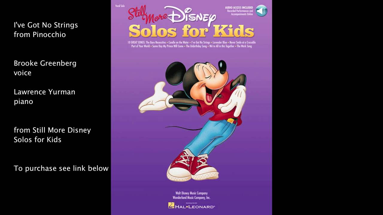 I've Got No Strings from "Pinocchio" - YouTube