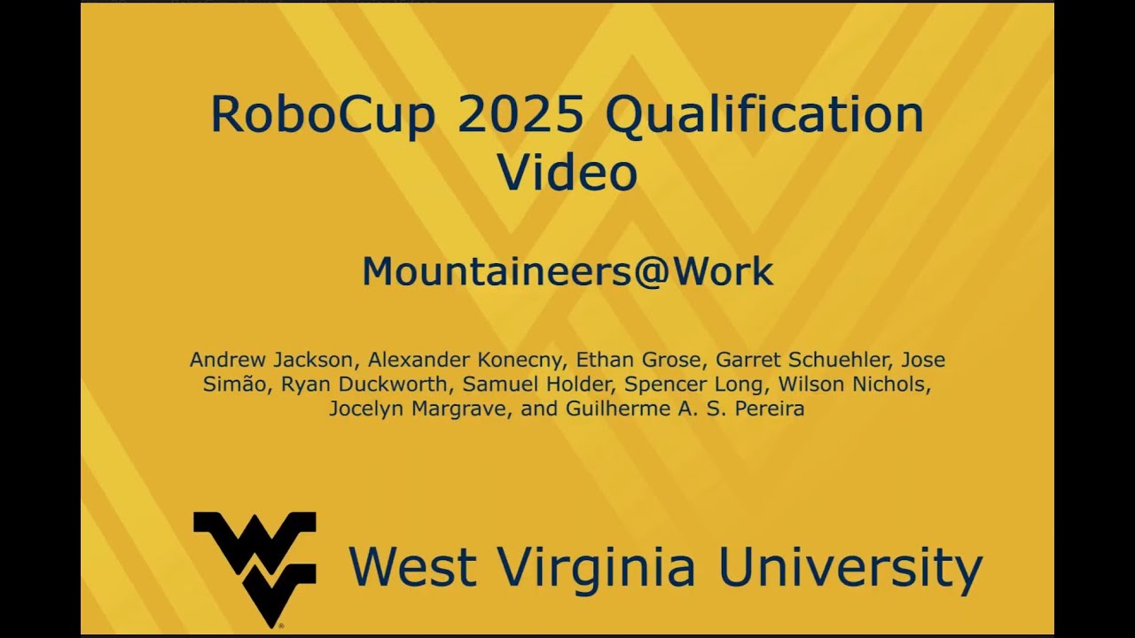 Mountaineers@Work - RoboCup@Work 2025 Qualification Video - YouTube