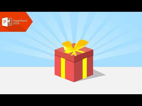 Gift Box animation (PPT) - YouTube