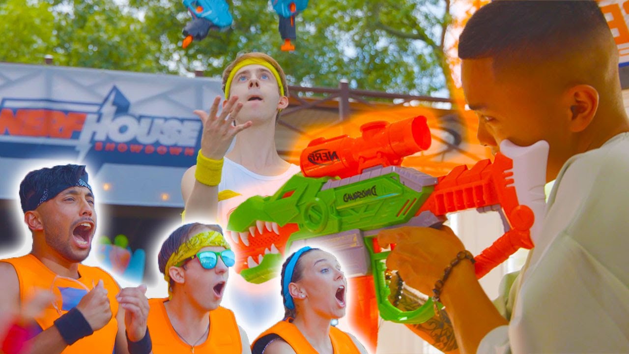 Meet the Challengers | Trick Shots | Nerf House Showdown – Challenge ...