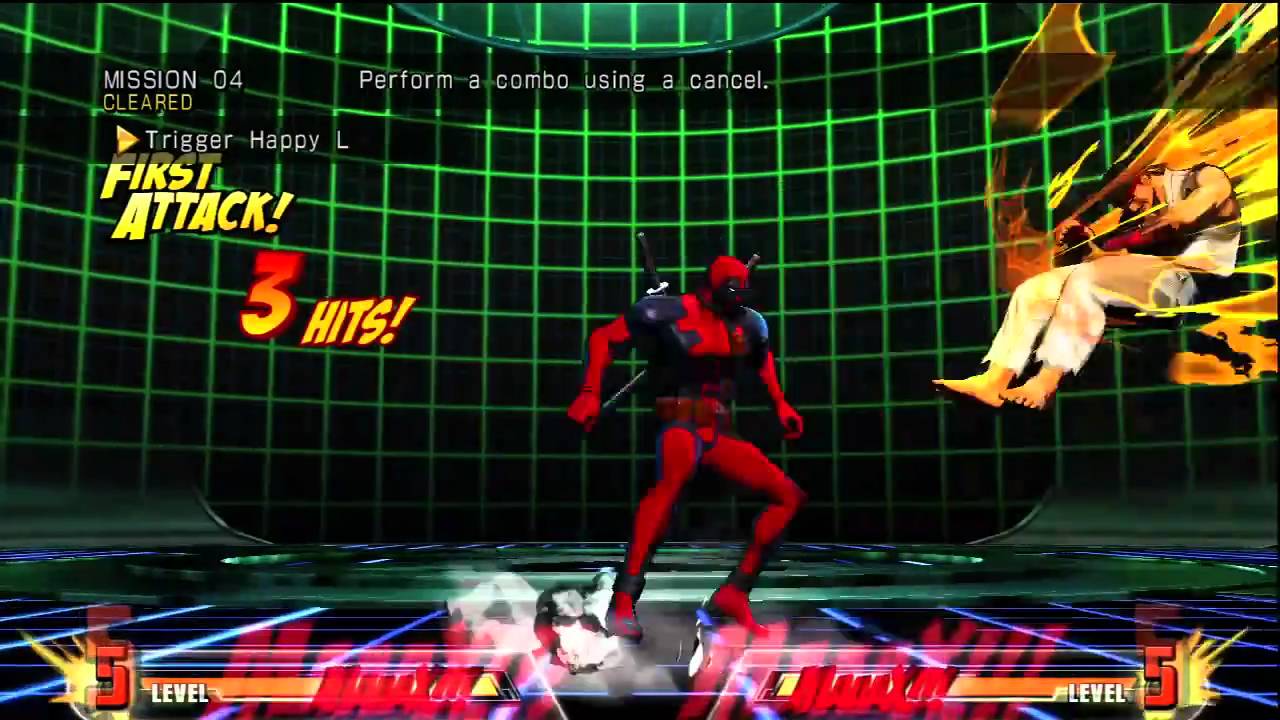 Marvel vs. Capcom 3: Deadpool - Mission 4 - YouTube