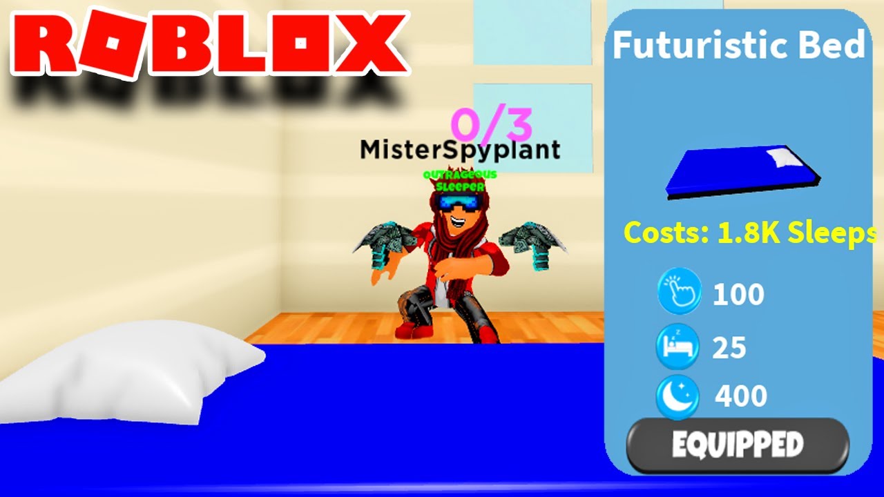 VI SOVER I EN FREMTIDSSENG!? Sleeping Simulator - YouTube