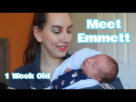 Meet My Baby | 1 Week Newborn Update - YouTube