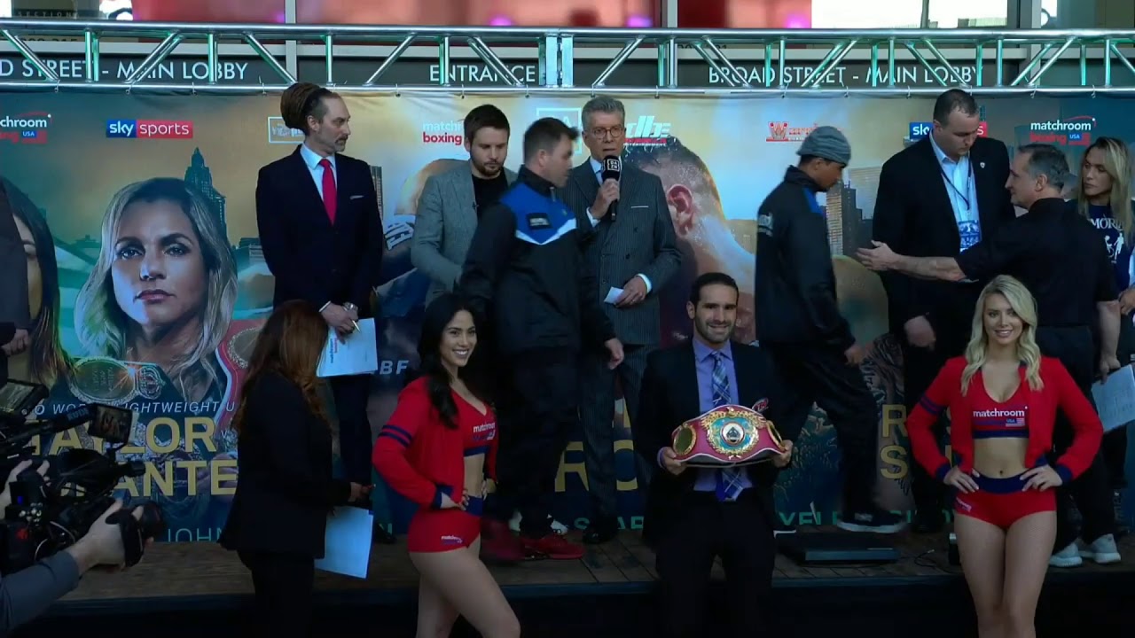 Katie Taylor & Rose Volante Face Off.. - YouTube