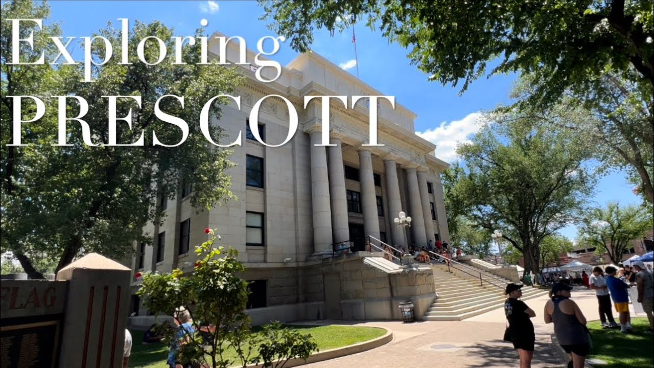 Walking Tour of Historic Downtown Prescott Arizona - YouTube