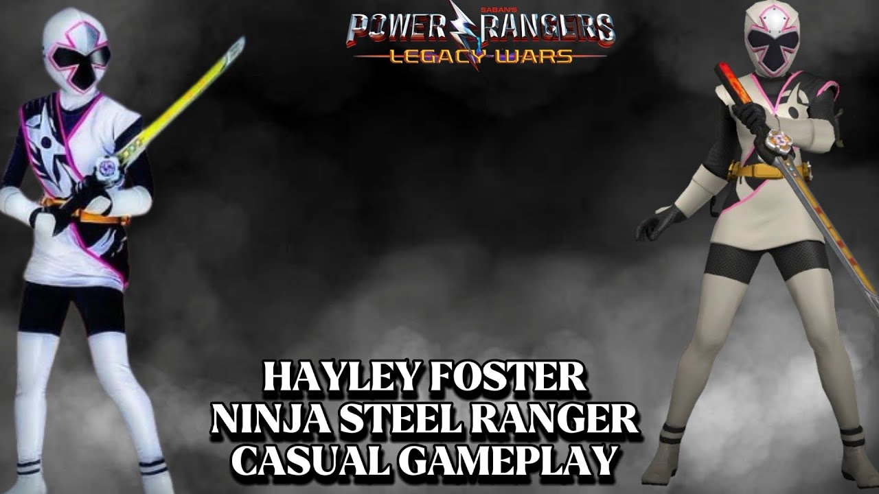 Hayley Foster Casual Gameplay | POWER RANGER LEGACY WARS - YouTube