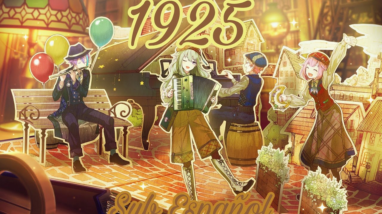 1925 [Letra ESPAÑOL/ROMAJI] | Wonderlands x Showtime x Hatsune Miku ...