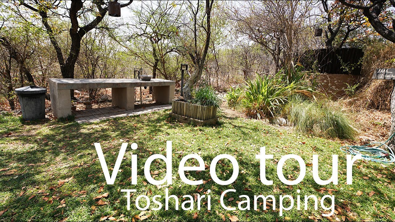 Toshari Camping site Etosha Namibia - YouTube
