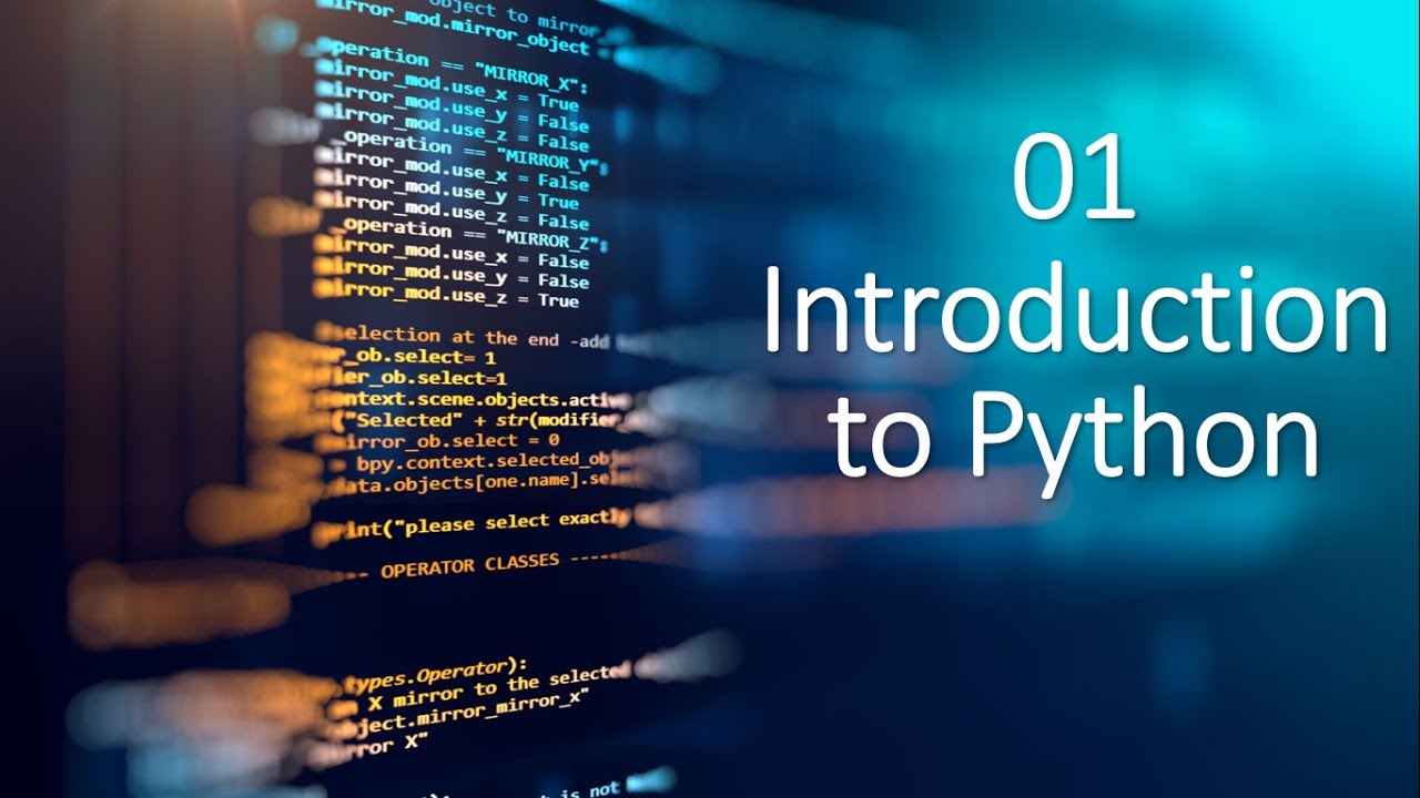 Python Tutorial 01 Installing Python Youtube 6185