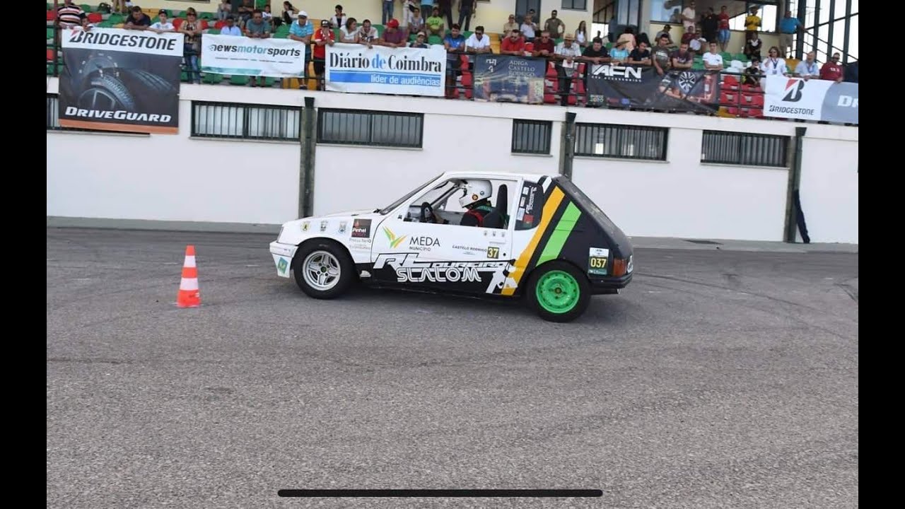 Peugeot 205 GTi with EW10J4S 206 GTi engine. Driver: Rui Loureiro ...