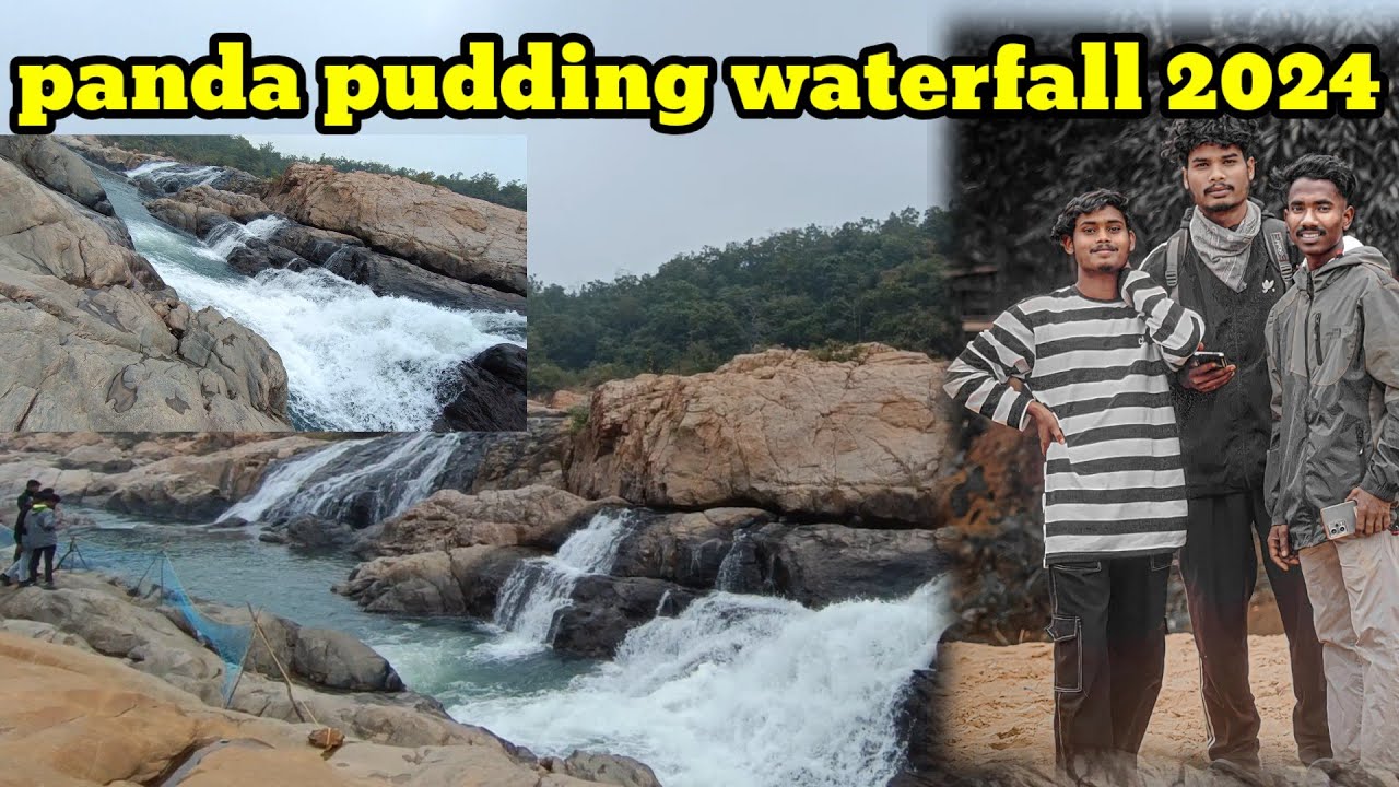 panda pudding waterfall 2024 || panda pudding ma full enjoy dosto k sath #pandapudding #ranchi ...
