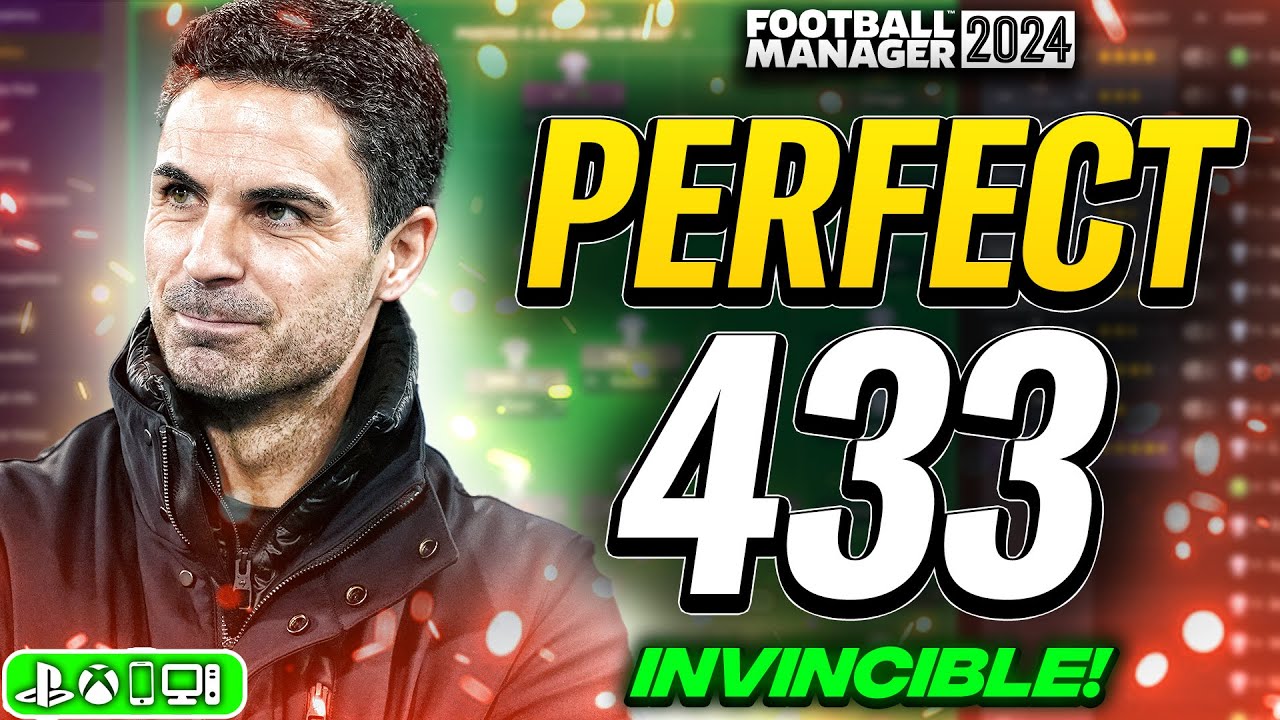 Arteta's PERFECT 433 FM24 Tactic Goes Invincible! | Best FM24 Tactics ...