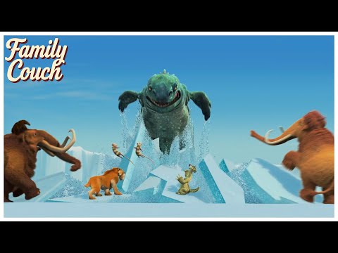 Manny, Diego & Sid vs Aquatic Predators! | Ice Age: The Meltdown (2006)