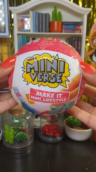 Let’s open a NEW Miniverse Make it Mini Lifestyle Series 2 Capsule 💛 #unboxing #minis #diy # ...