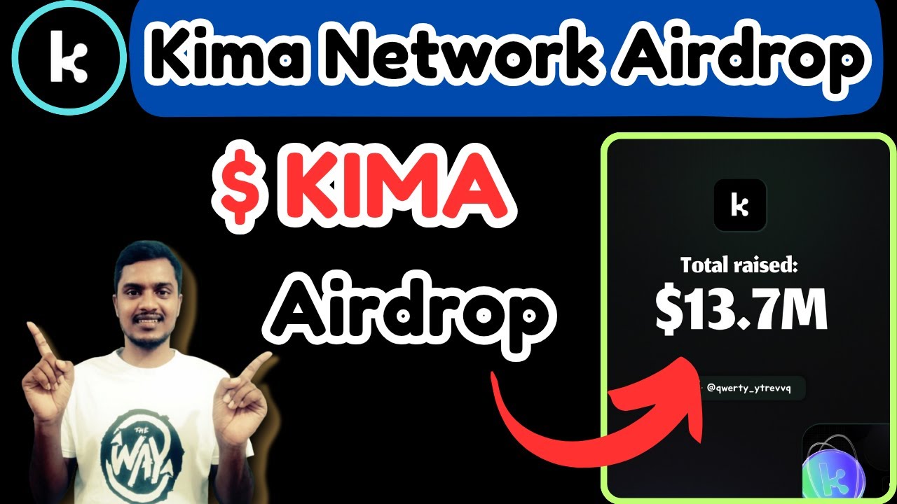 🚀 Kima Network Airdrop Phase 2 | Earn Free $KIMA Tokens by Completing ...