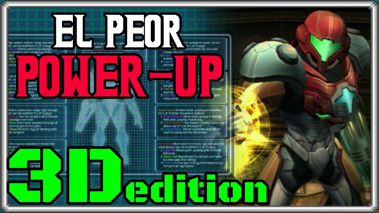 El Peor Power Up en los Metroid 3D - YouTube