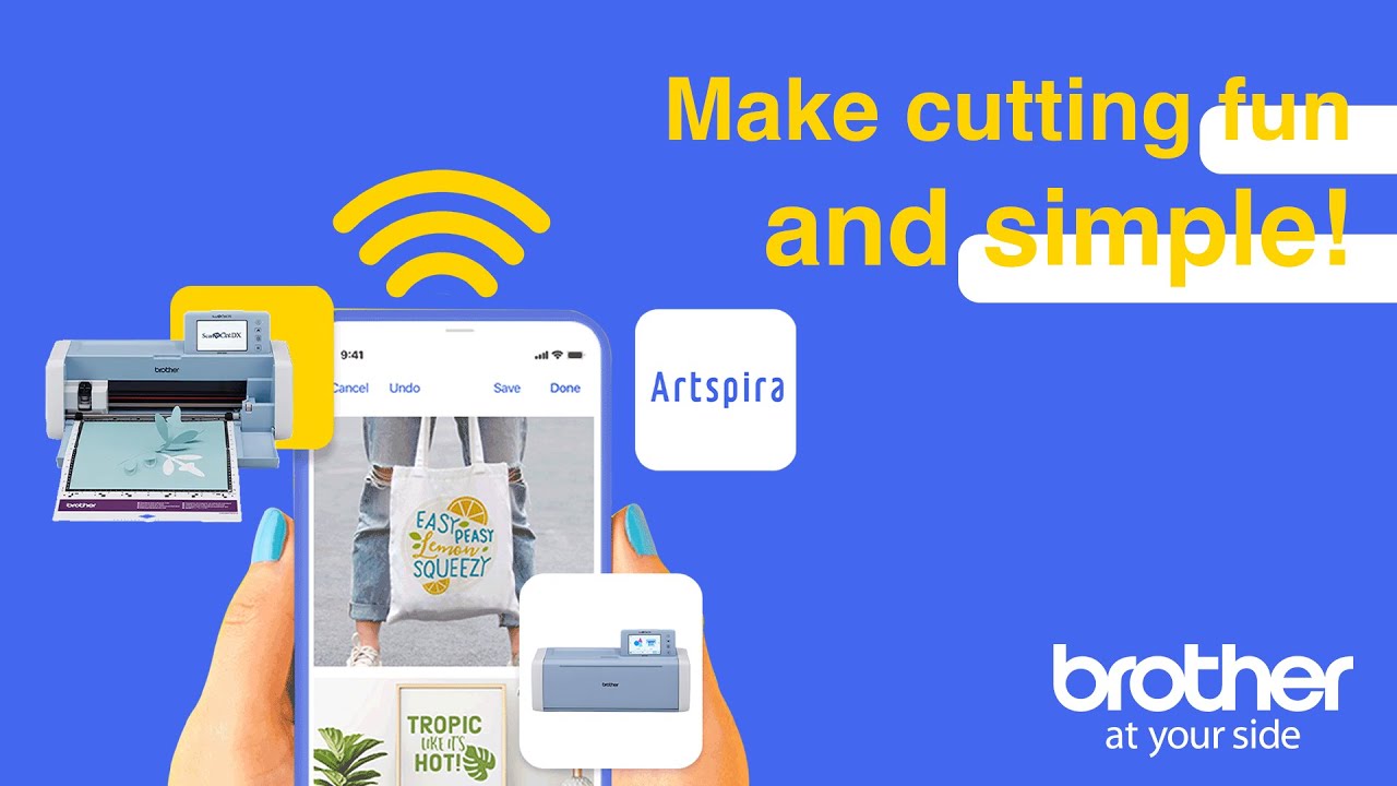 Make cutting fun and simple! Brother SDX1200 - YouTube