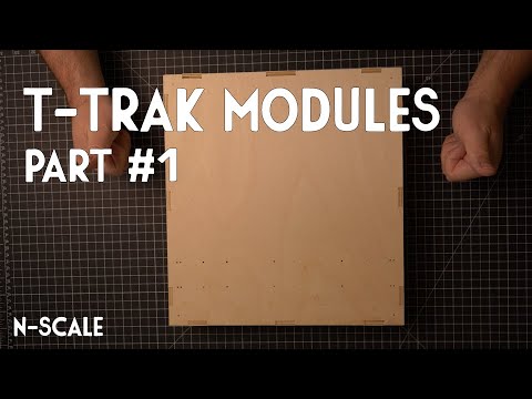 🛤️ How to Build T-TRAK Modules Part #1 - YouTube