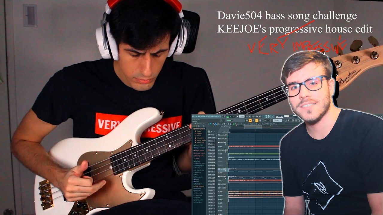Davie504 Bass Song Challenge - YouTube