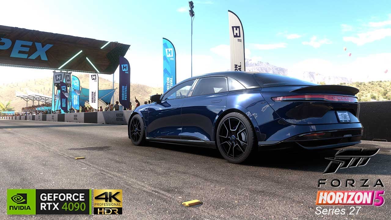 Forza Horizon 5 Forza EV Linea costera sprint series 27 summer festival playlist - YouTube