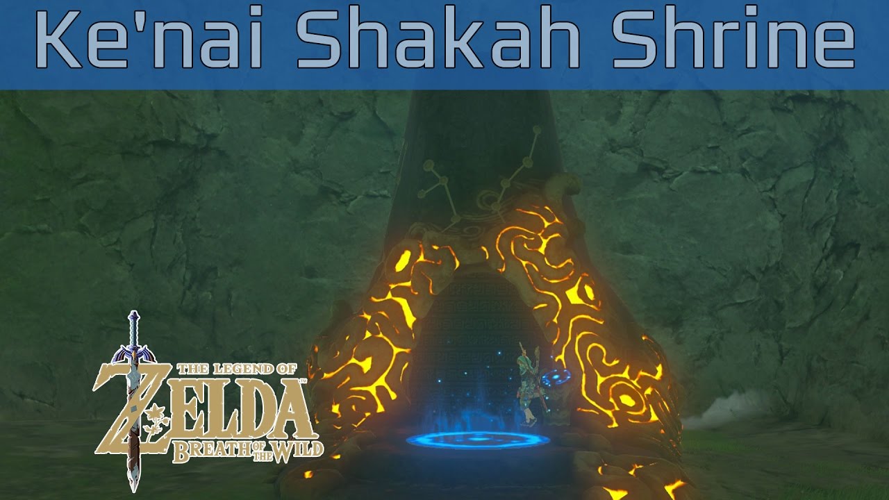 The Legend of Zelda: Breath of the Wild - Ke'nai Shakah Shrine ...