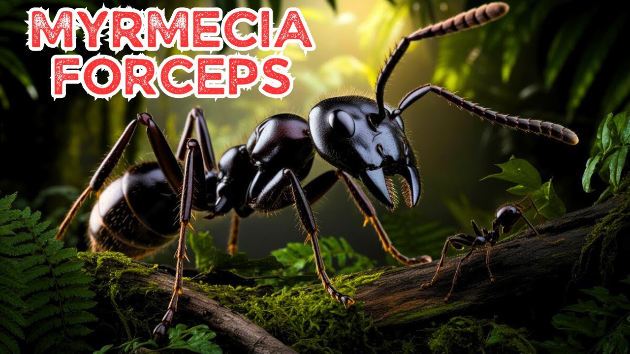 Myrmecia forceps: The Colossal Queen of Bull Ants - YouTube
