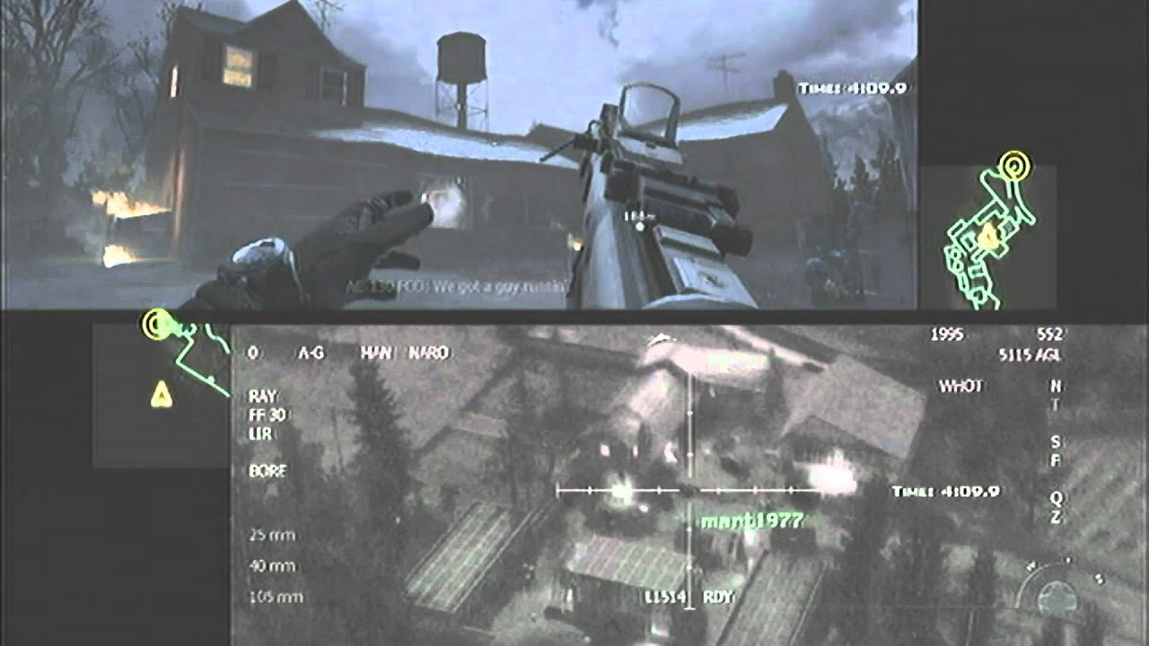 MW2 - Overwatch Bravo Veteran split screen - YouTube