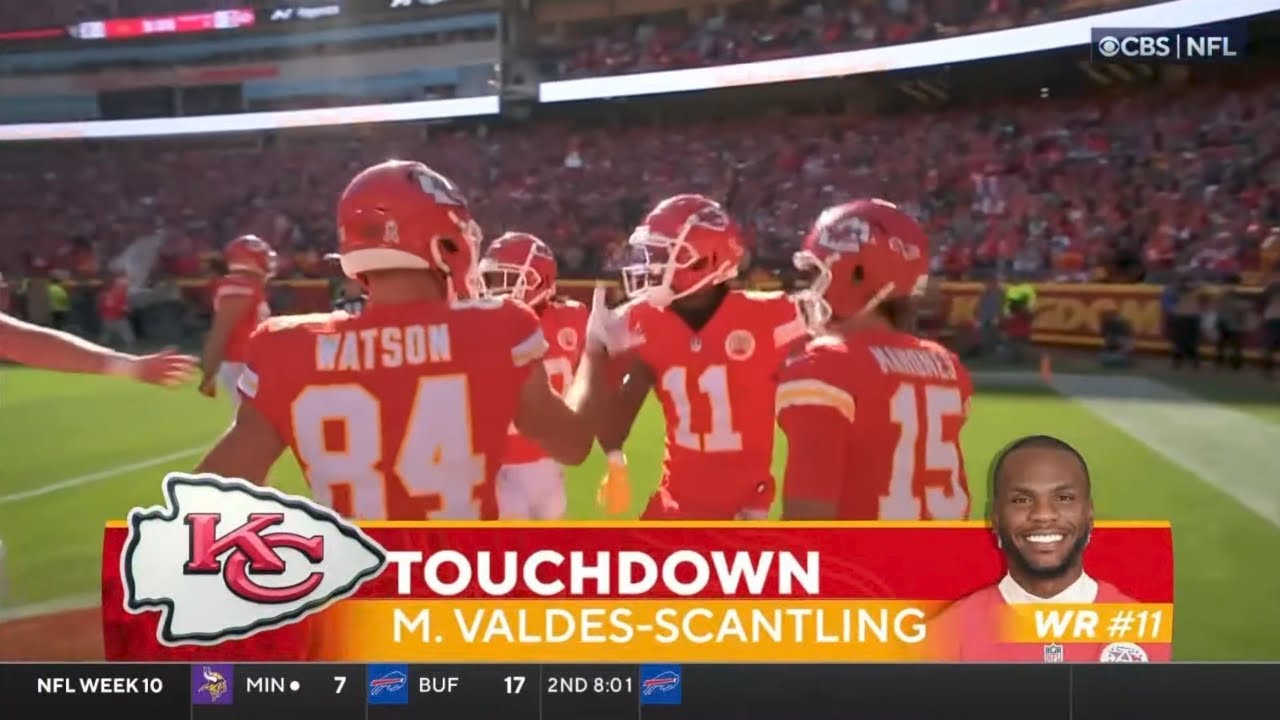 Marquez Valdes-Scantling First TD w/ Chiefs - YouTube