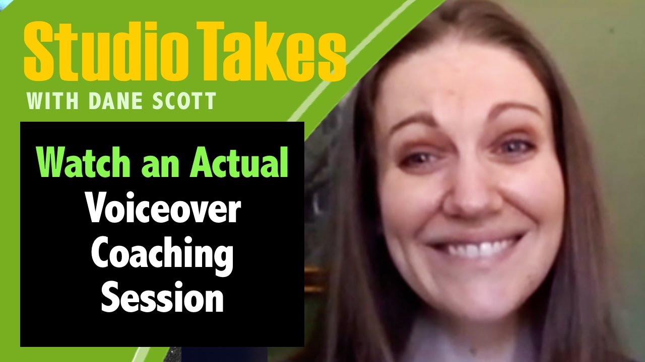 Experience a Real Voiceover Coaching Session! - YouTube