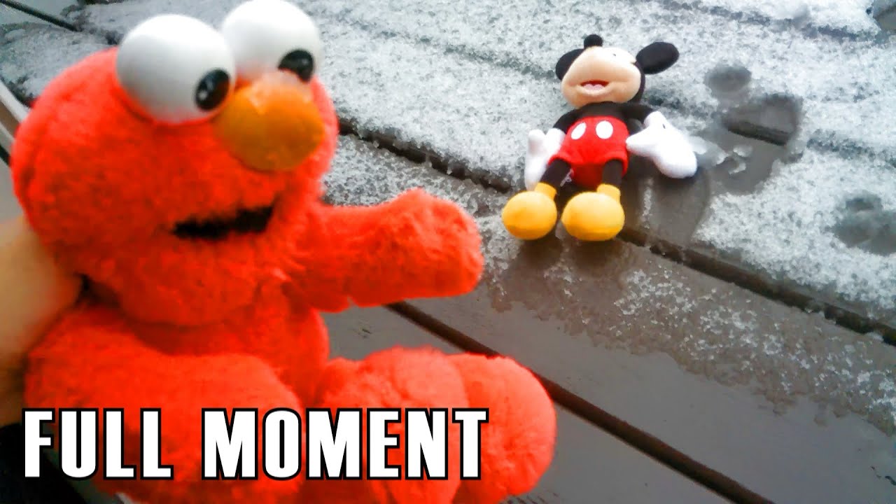 FULL MOMENT - Elmo spears Mickey Mouse into the snow: VSW Spike Ep. 4 ...