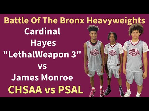 Magic Mel, Kalaen Destin & Malik Fields Cardinal Hayes vs James Monroe ...
