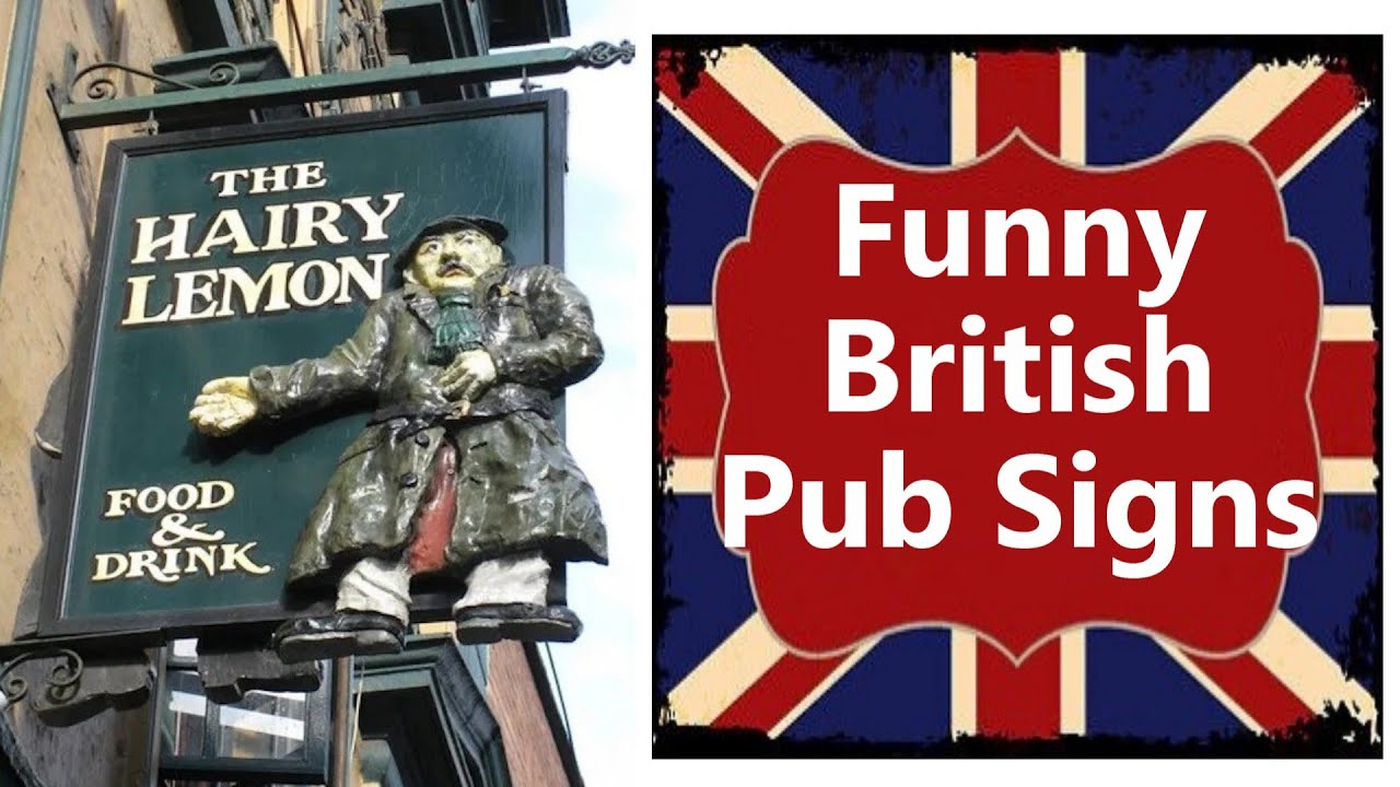 Funny British Pub Signs - YouTube