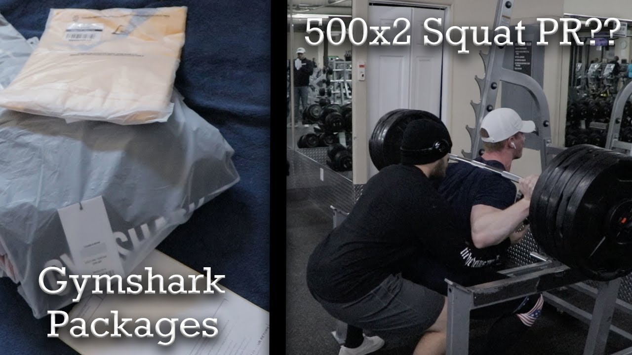 Gymshark Packages | ANOTHER SQUAT PR? | Surprise unboxing - YouTube